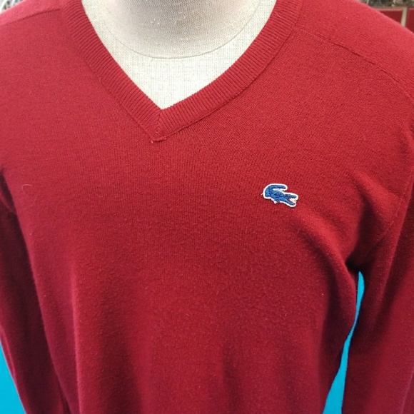 Lacoste | Sweaters | Vintage Izod Lacoste Collab V Neck Sweater | Poshmark